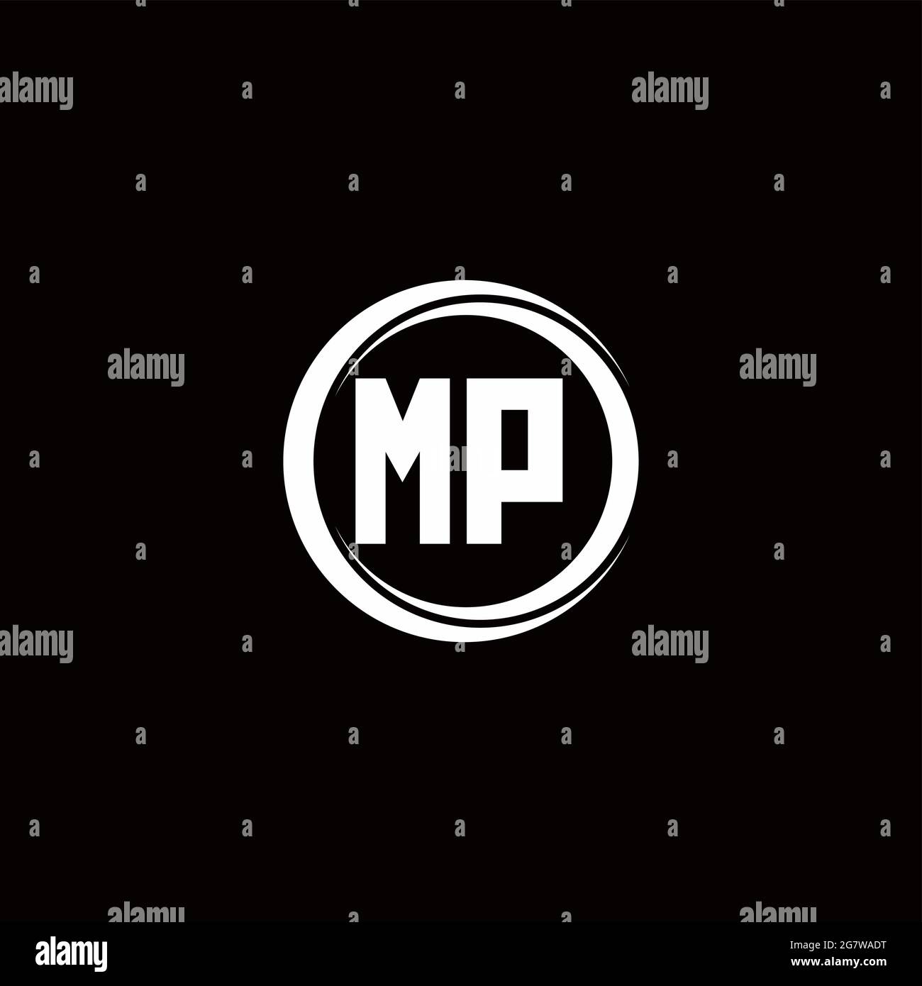 Mp letter Stock Vector Images - Alamy