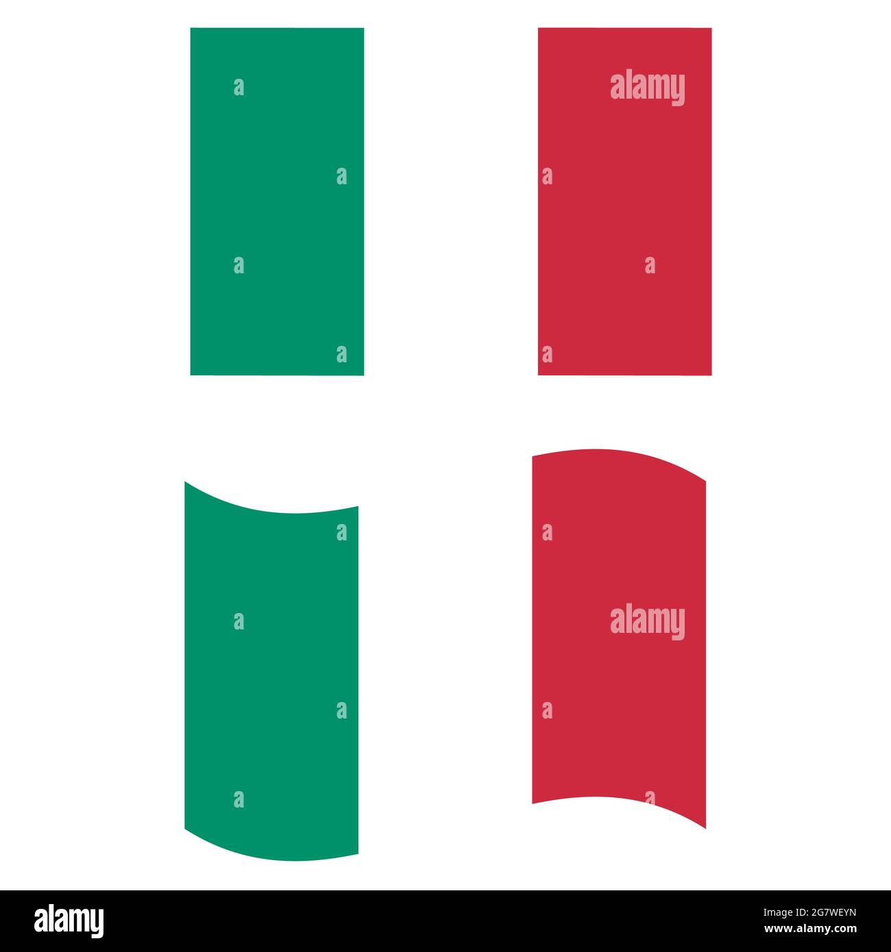 Italy Flag. National flag of Italy sign. Waving Flag of Italy symbol ...