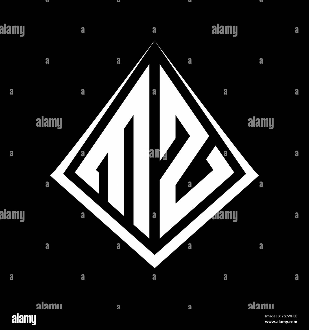 Mz logo vector vectors hi-res stock photography and images - Alamy