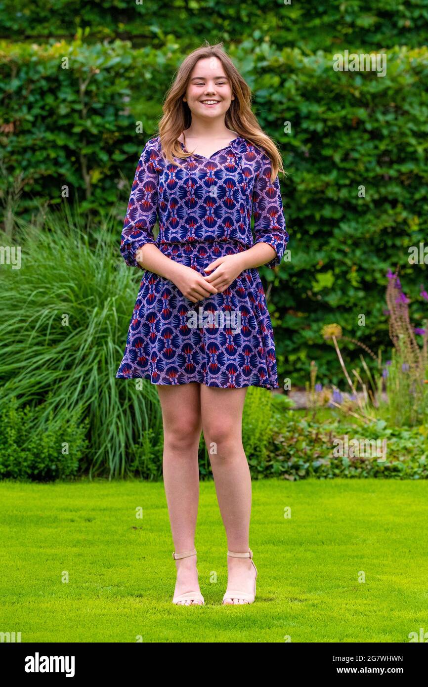 Princess Ariane of the Netherlands during the annual summer photo ...