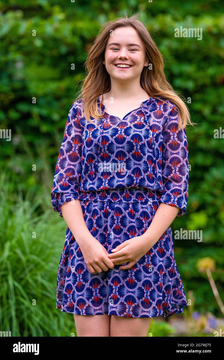 Princess Ariane of the Netherlands during the annual summer photo ...