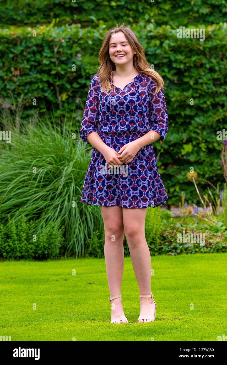 Princess Ariane of the Netherlands during the annual summer photo ...
