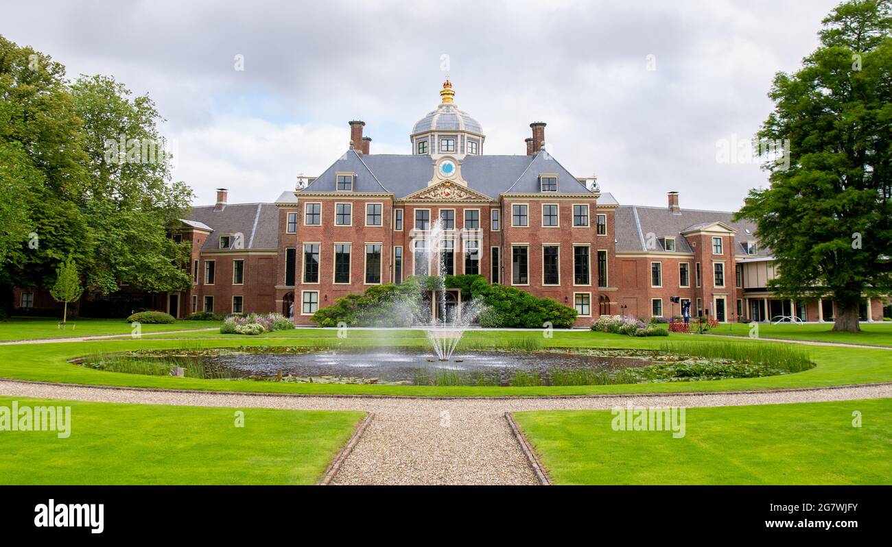 Huis ten Bosch Palace during the annual summer photo session of 2021 a ...
