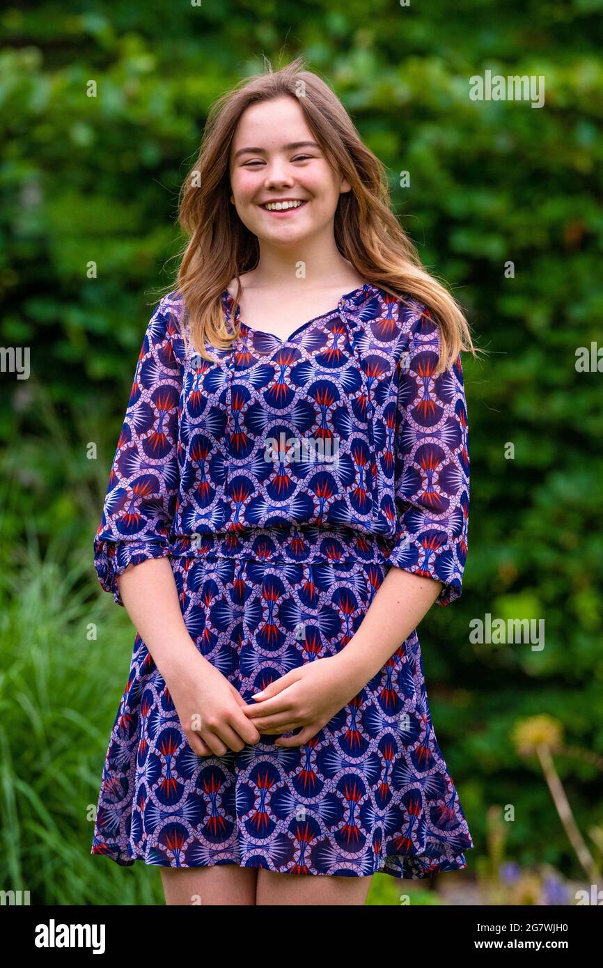 Princess Ariane of the Netherlands during the annual summer photo ...