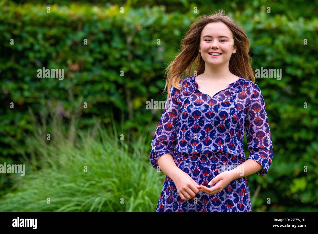 Princess Ariane of the Netherlands during the annual summer photo ...