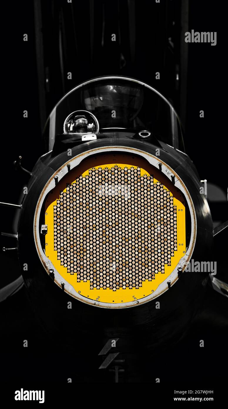 Fighter radar on-Board radar station, Modern radar with an active ...