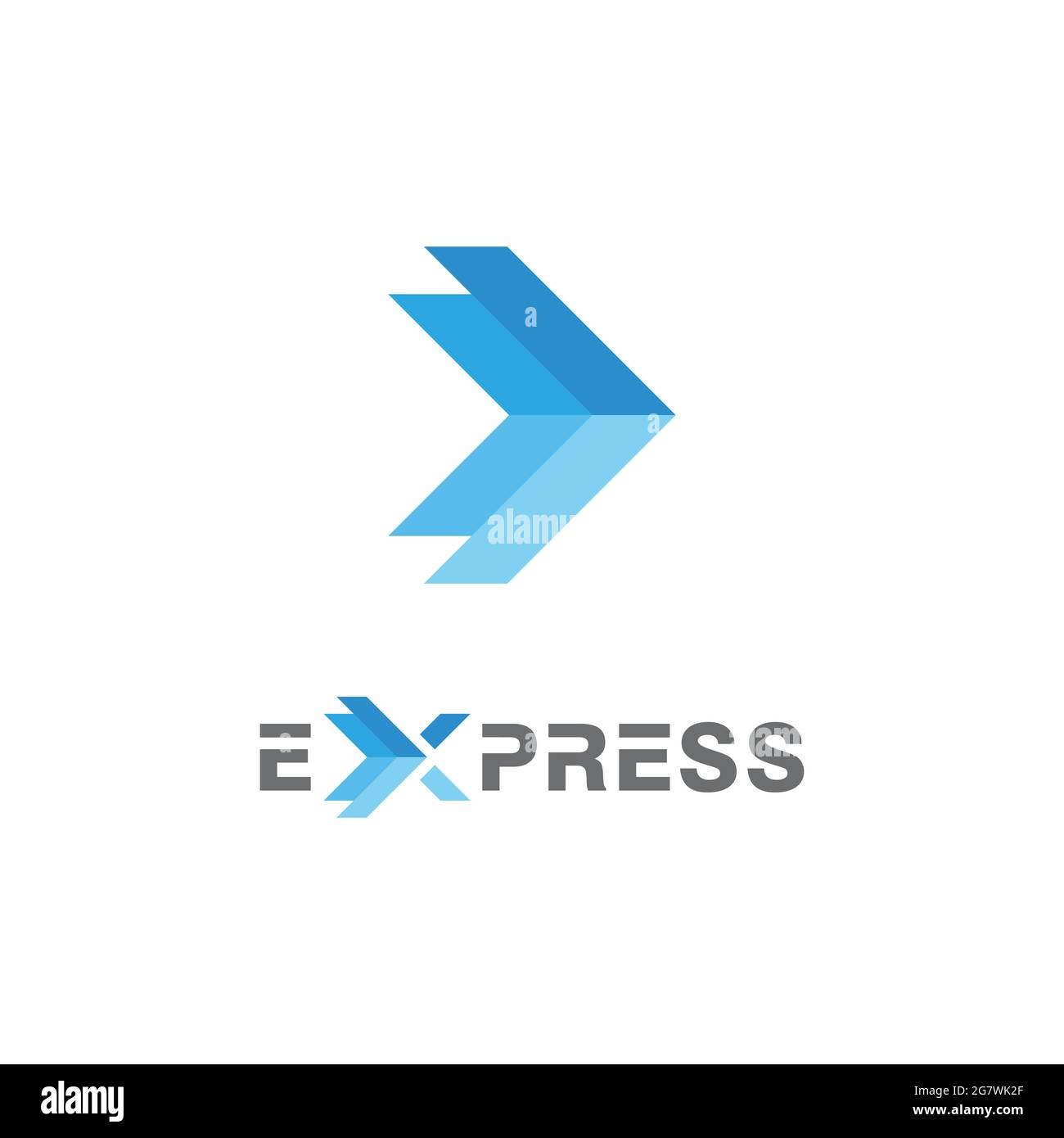 express logo Vector icon design illustration Template Stock Vector ...