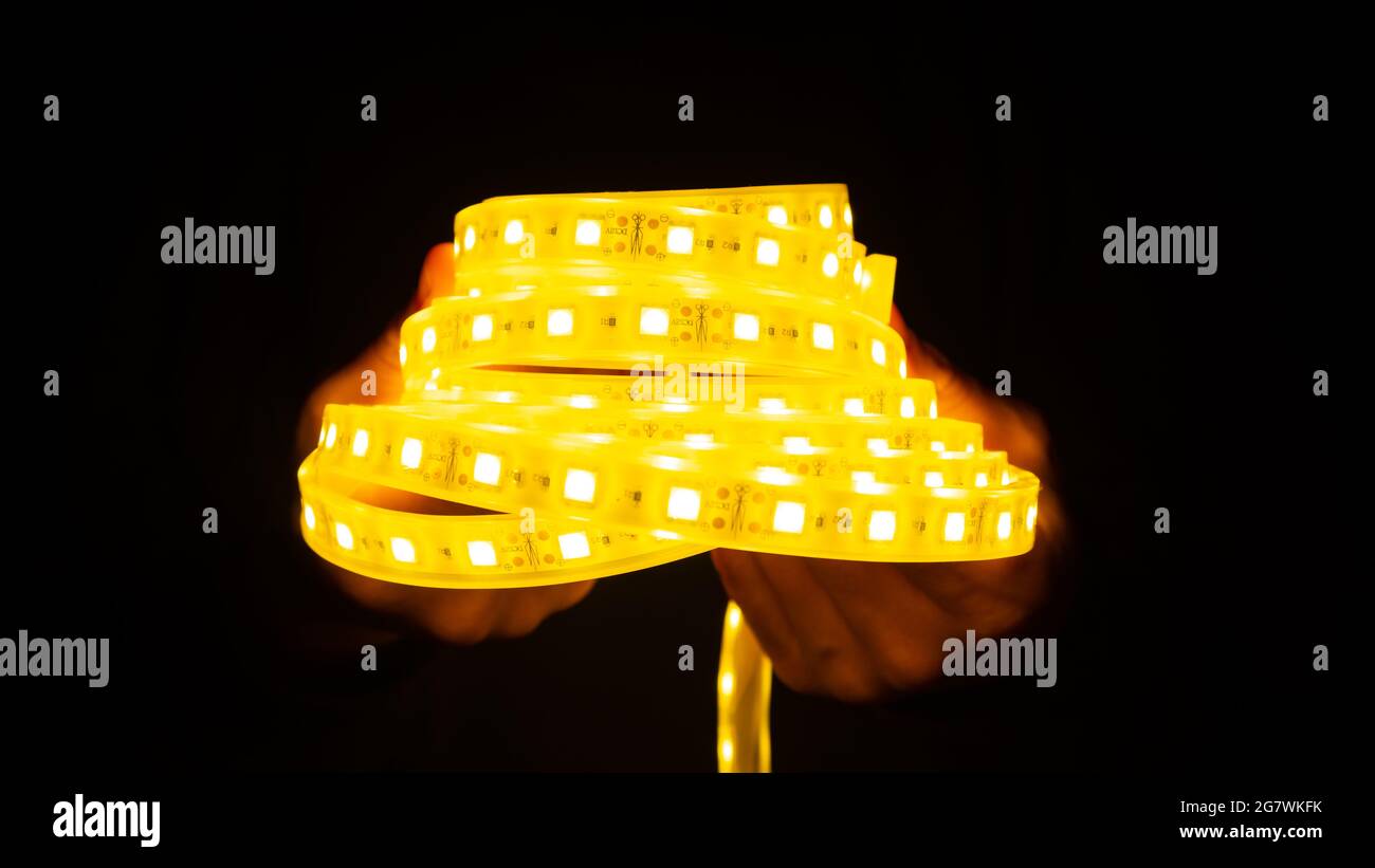 Strip lighting interior hi-res stock photography and images - Alamy
