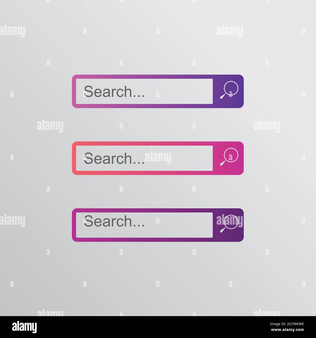 Google search bar icon Stock Vector Images - Alamy