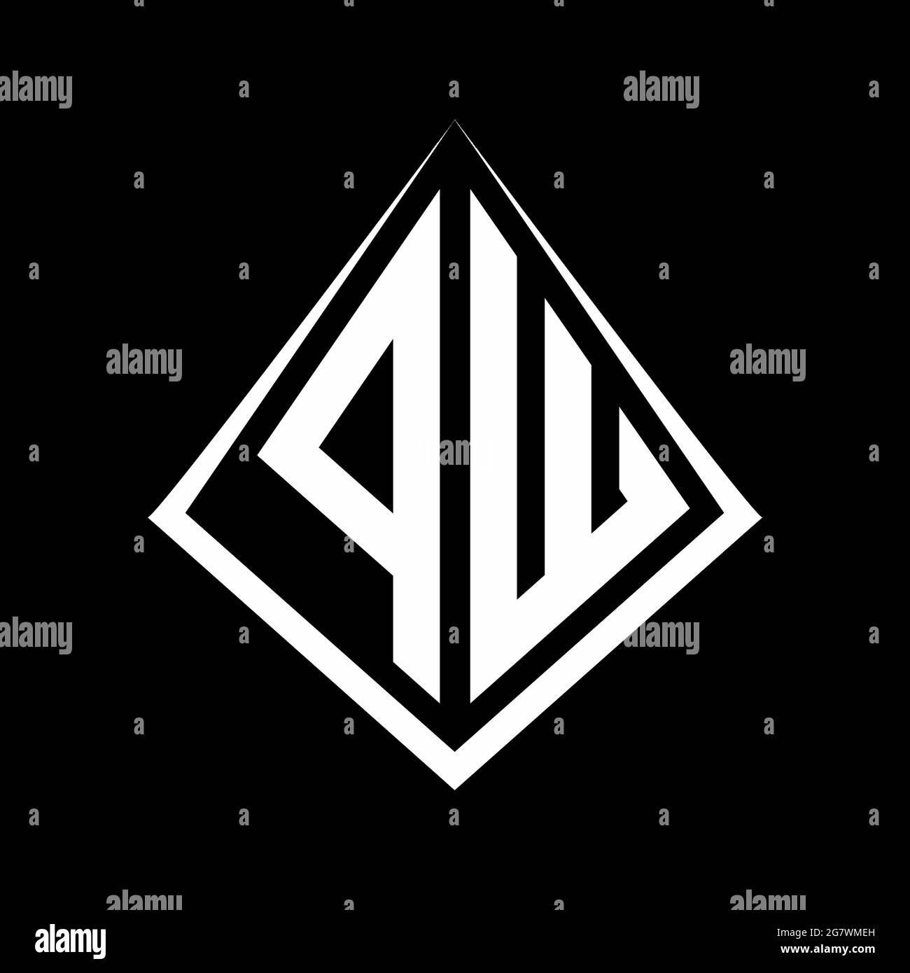 Pw logo Stock Vector Images - Alamy