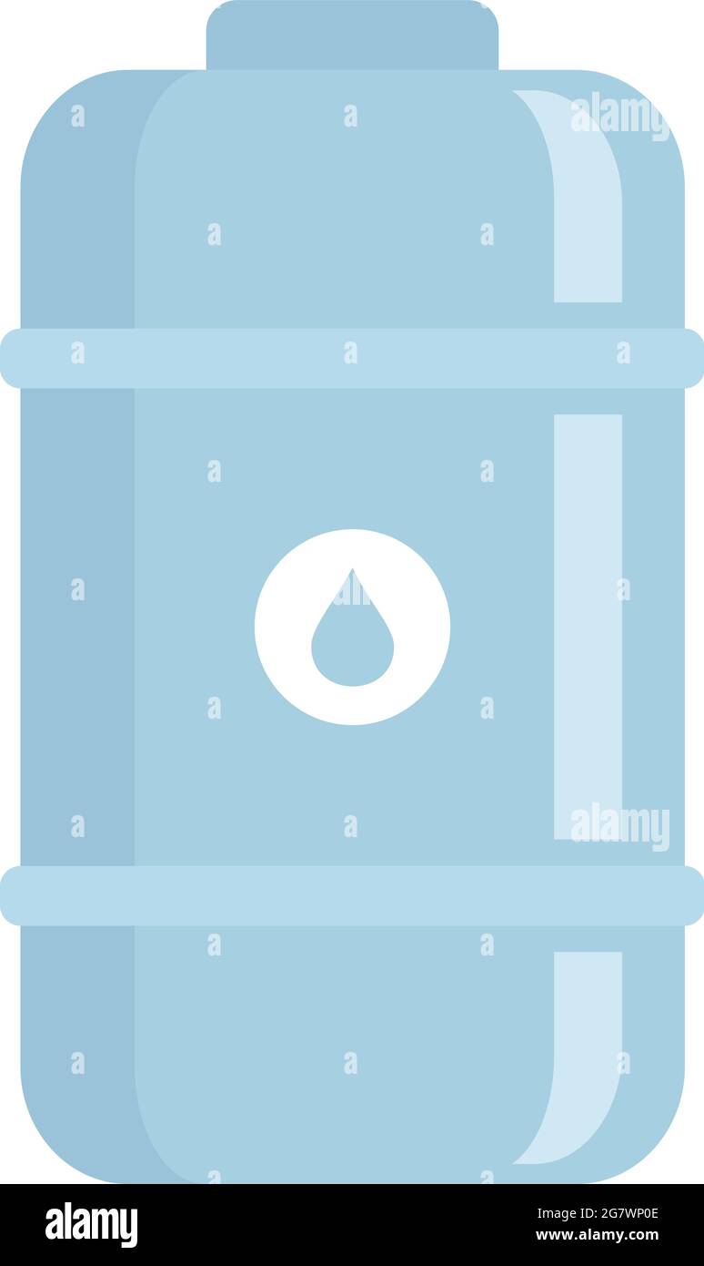 Fresh milk tank icon. Flat illustration of fresh milk tank vector icon ...