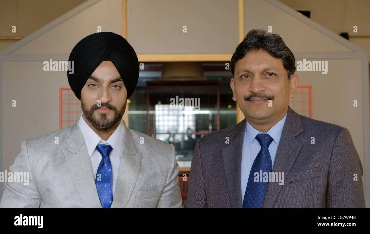 Indian businessmen in the office Stock Photo - Alamy