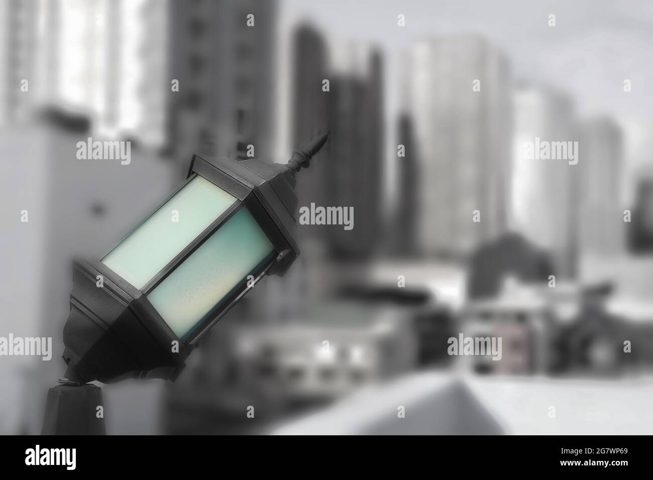 Street Lamp Broken Stock Photo - Alamy