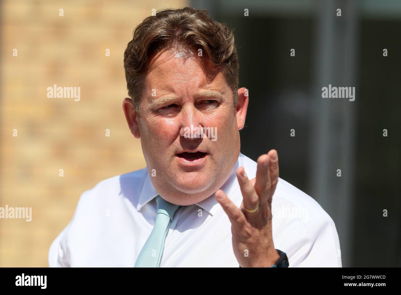 Housing minster Darragh O'Brien at the official opening of the 32 home ...