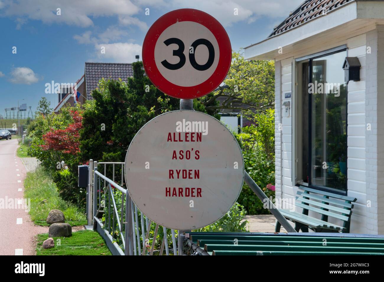 Speed limit netherlands holland hi-res stock photography and images - Alamy
