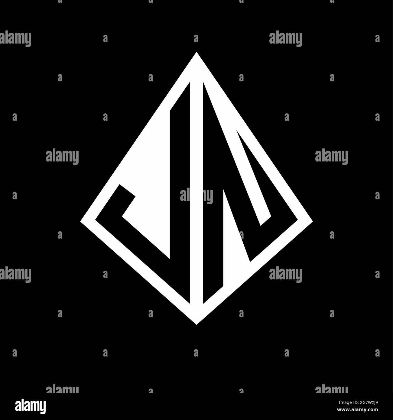 Jn logo design hi-res stock photography and images - Alamy