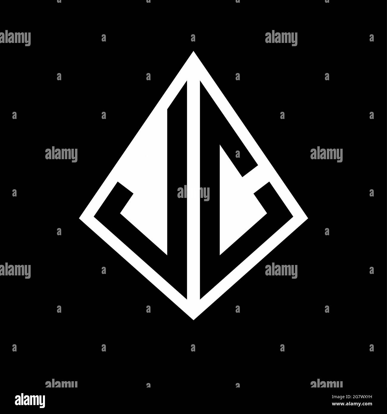 Letter jc vector vectors hi-res stock photography and images - Alamy