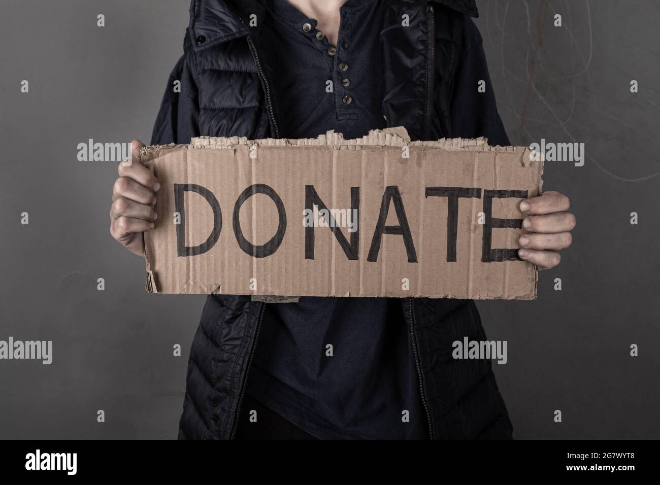 Woman asking for help hi-res stock photography and images - Alamy