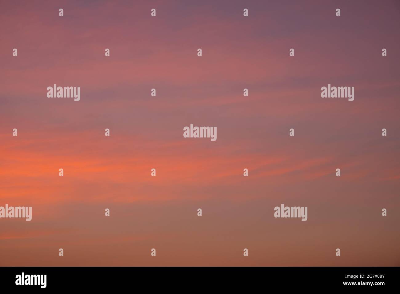 the sky in warm soft colors, sunrise, sky background Stock Photo - Alamy