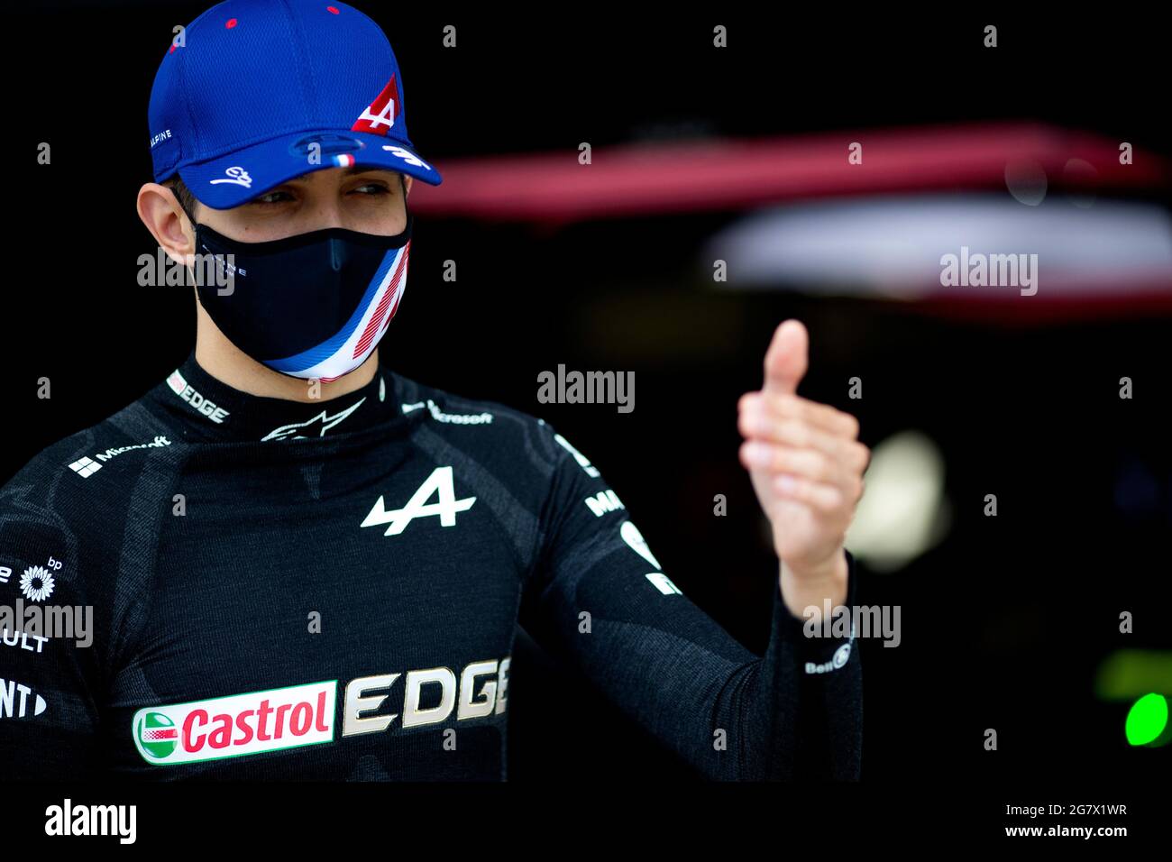 Silverstone, UK. 16th July, 2021. Esteban Ocon (FRA) Alpine F1 Team ...