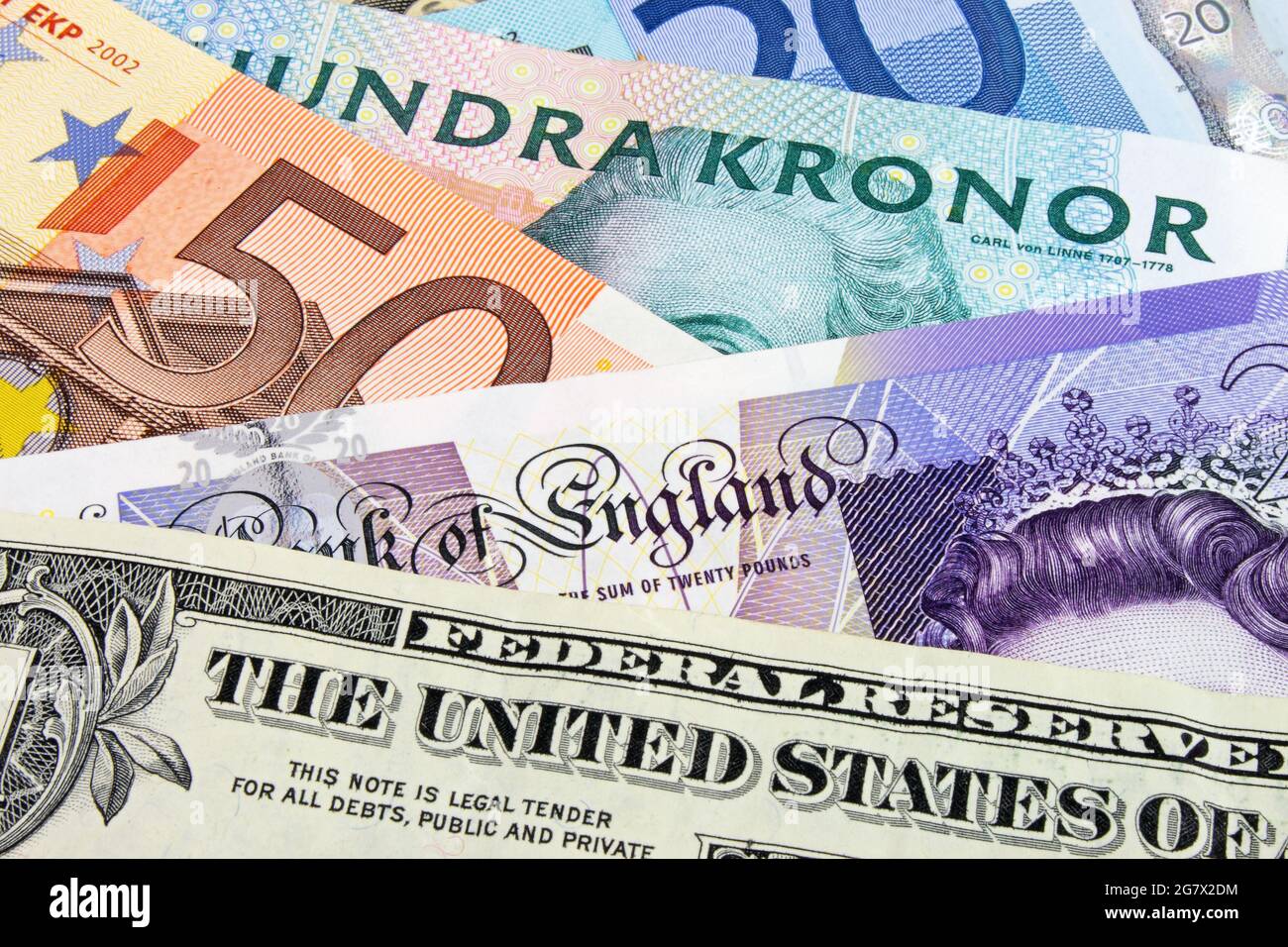 Mix currency notes hi-res stock photography and images - Alamy