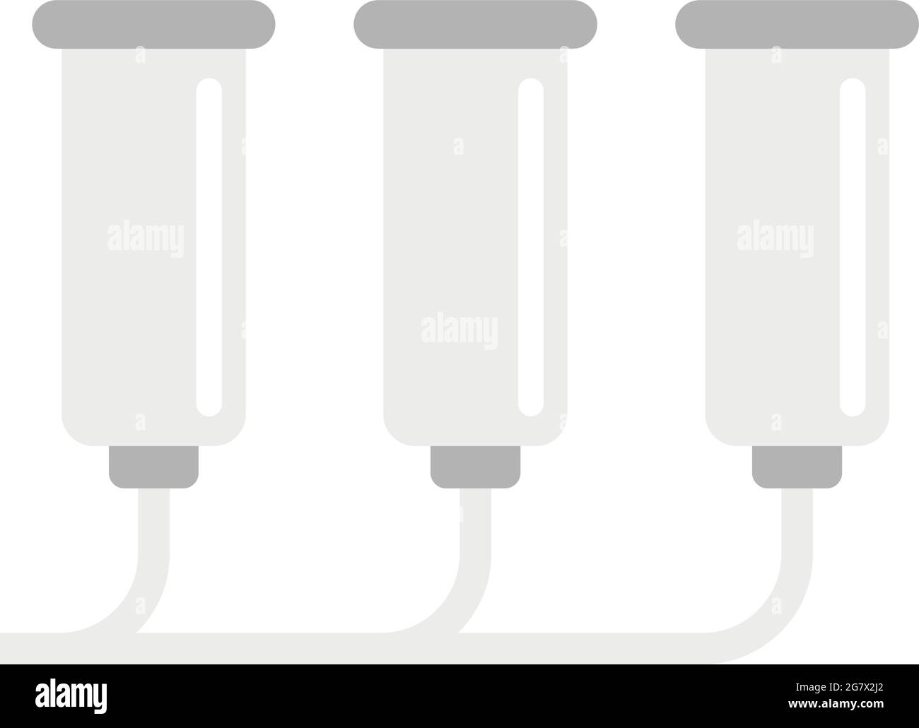 Milk assembly line icon. Flat illustration of milk assembly line vector ...