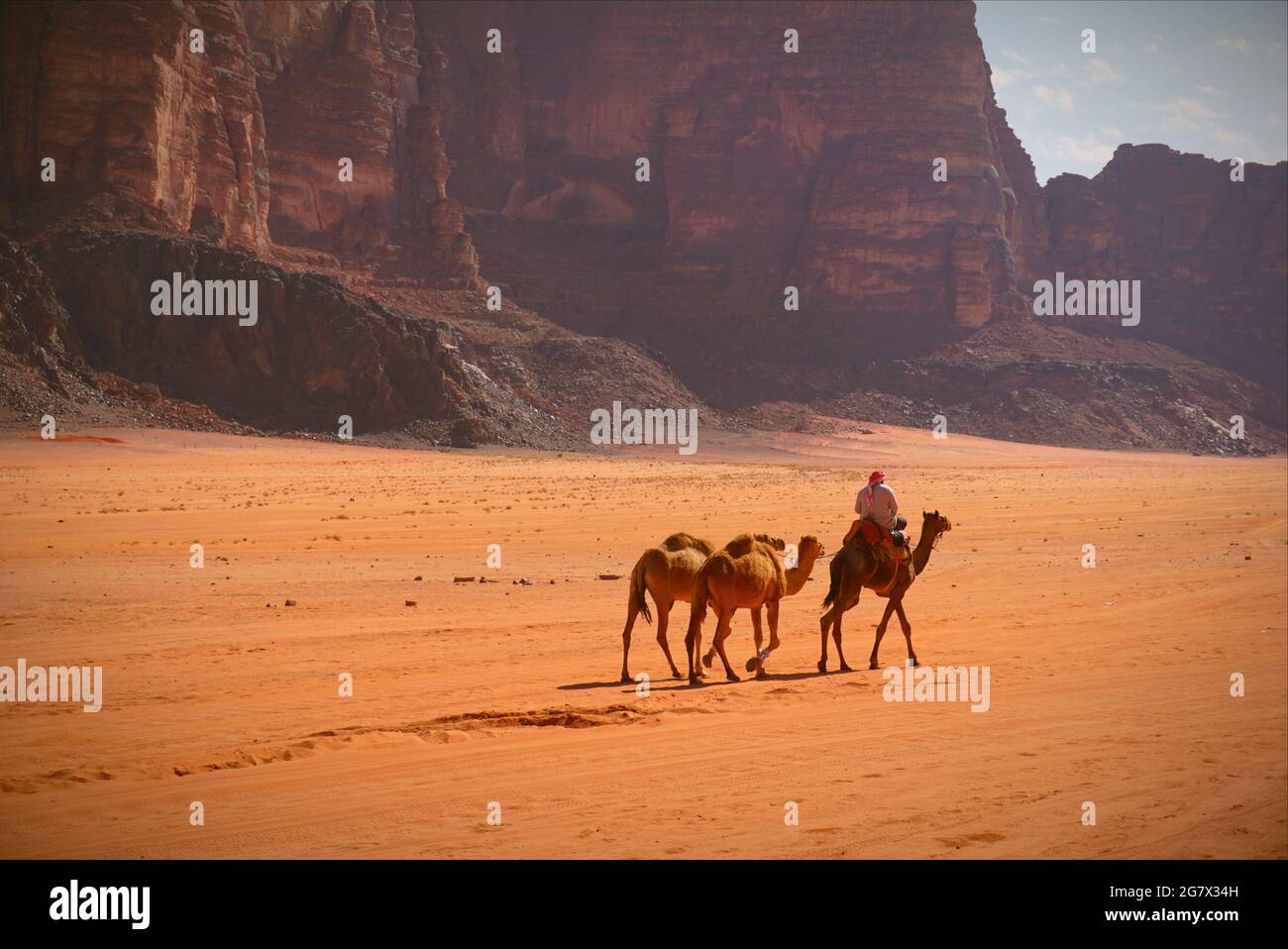 Wadi rum - “The Valley of the Moon”, depicted as Mars in several ...