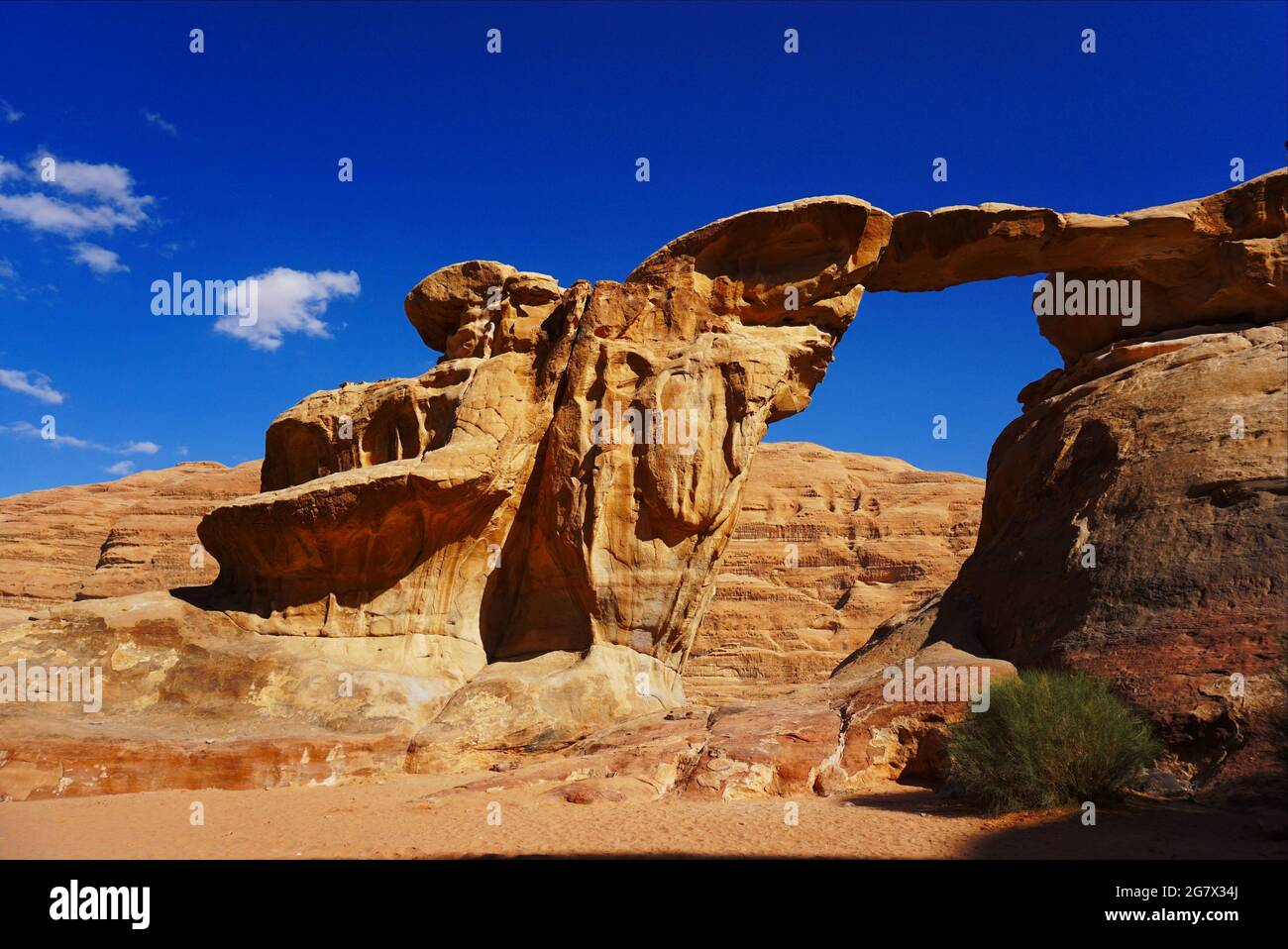 Wadi rum - “The Valley of the Moon”, depicted as Mars in several ...