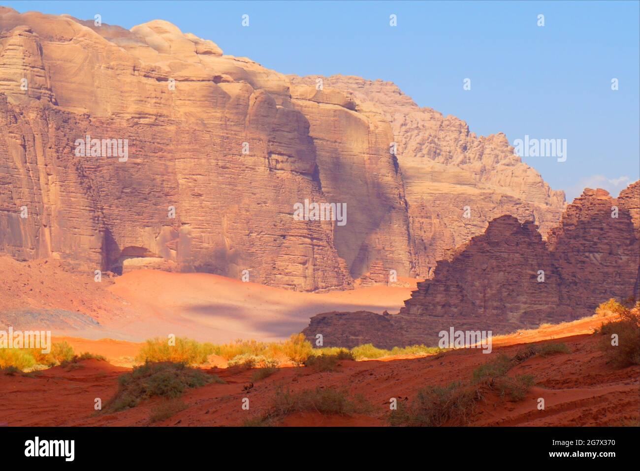 Wadi rum - “The Valley of the Moon”, depicted as Mars in several ...