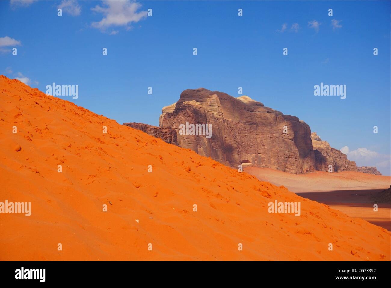 Wadi rum - “The Valley of the Moon”, depicted as Mars in several ...