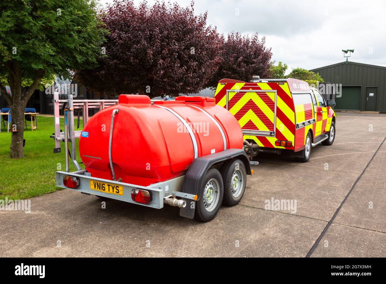 Airfield fire tender, UK 2021 Stock Photo - Alamy