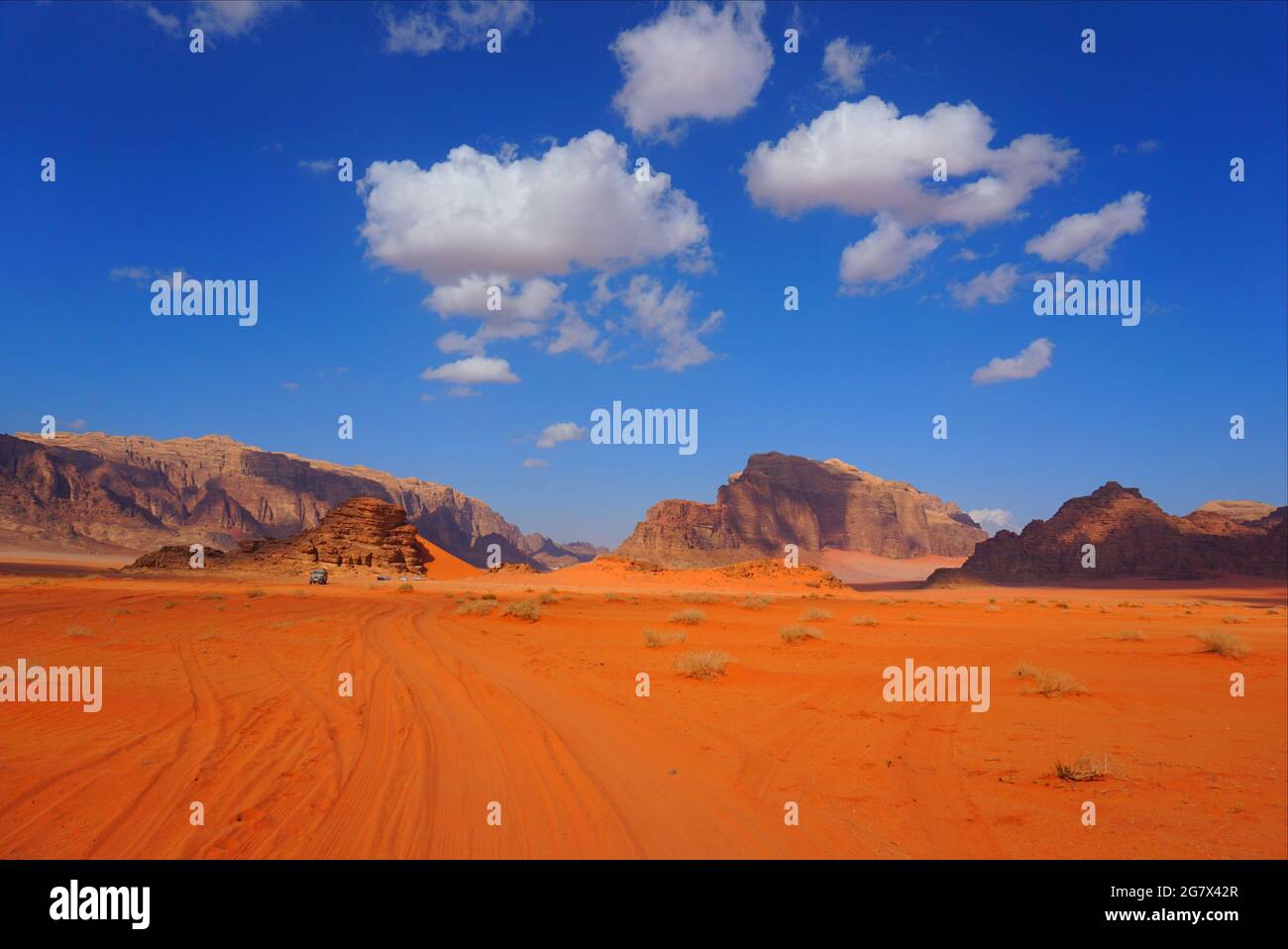 Wadi rum - “The Valley of the Moon”, depicted as Mars in several ...