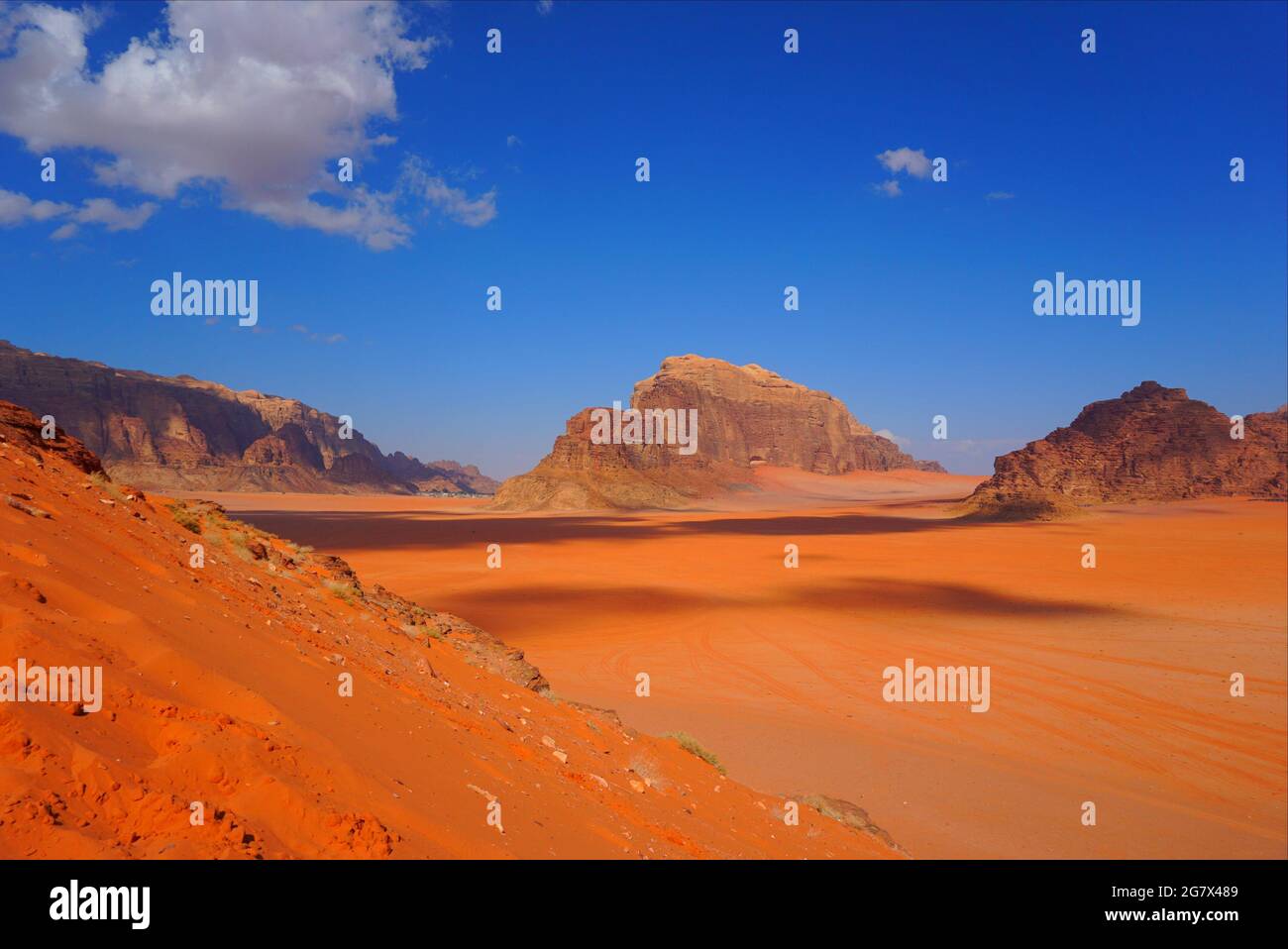 Wadi rum - “The Valley of the Moon”, depicted as Mars in several ...