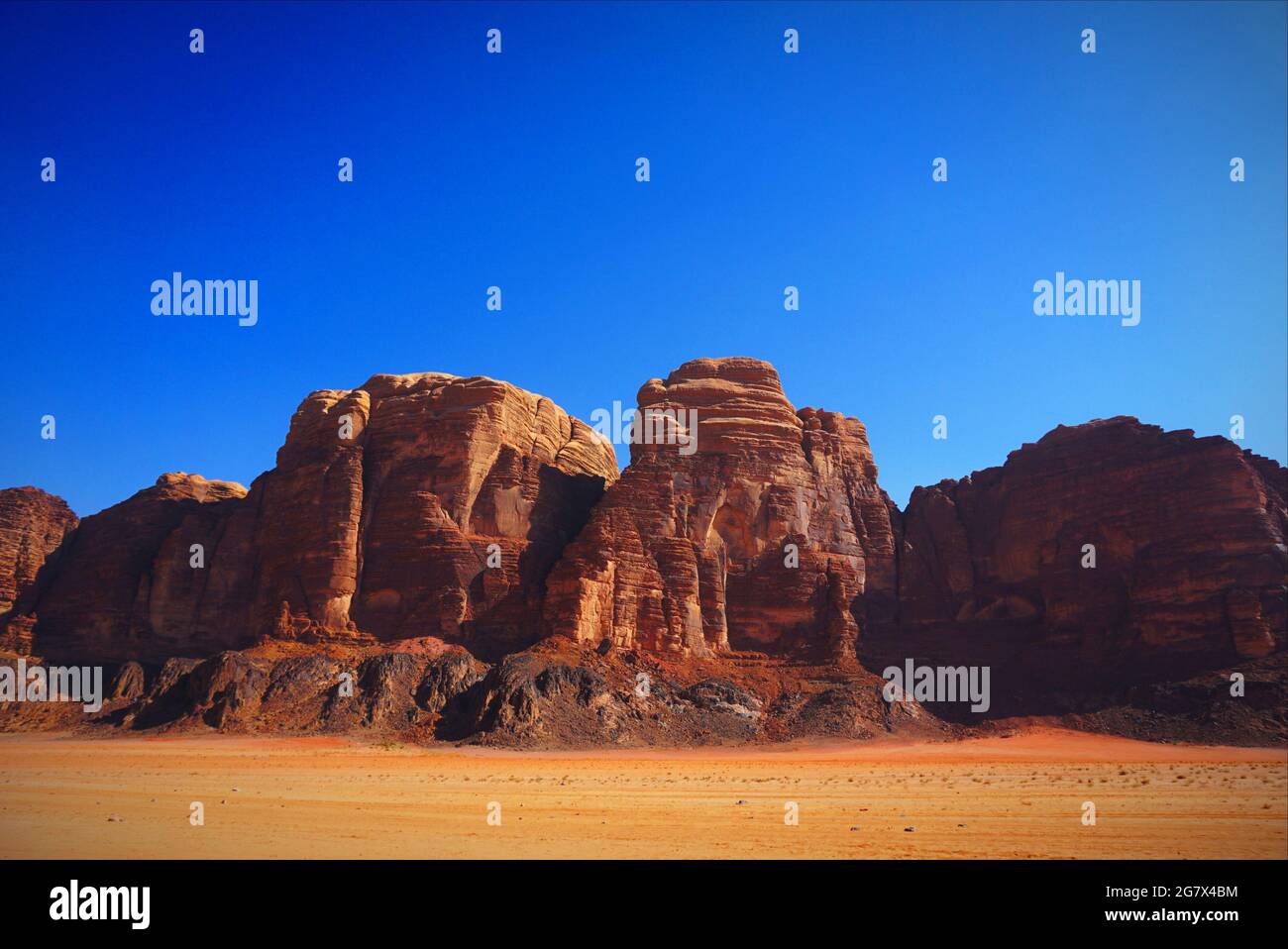 Wadi rum - “The Valley of the Moon”, depicted as Mars in several ...