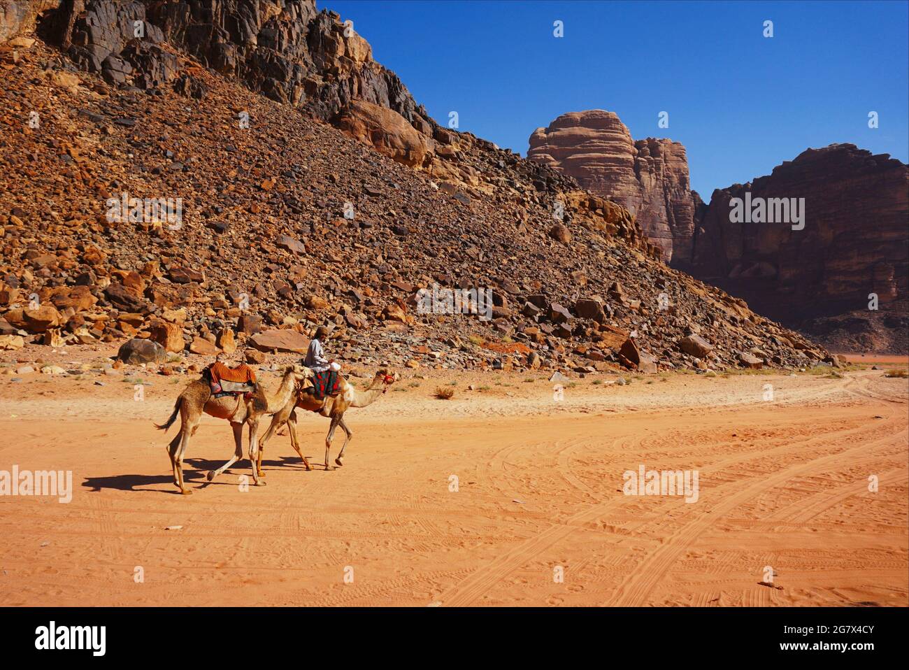 Wadi rum - “The Valley of the Moon”, depicted as Mars in several ...
