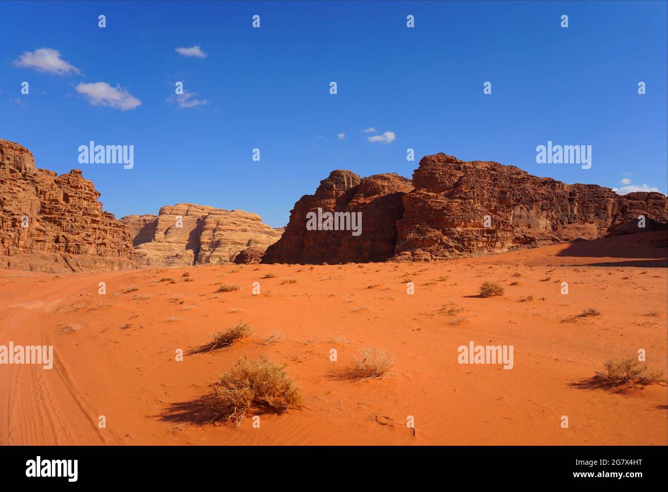 Wadi rum - “The Valley of the Moon”, depicted as Mars in several ...
