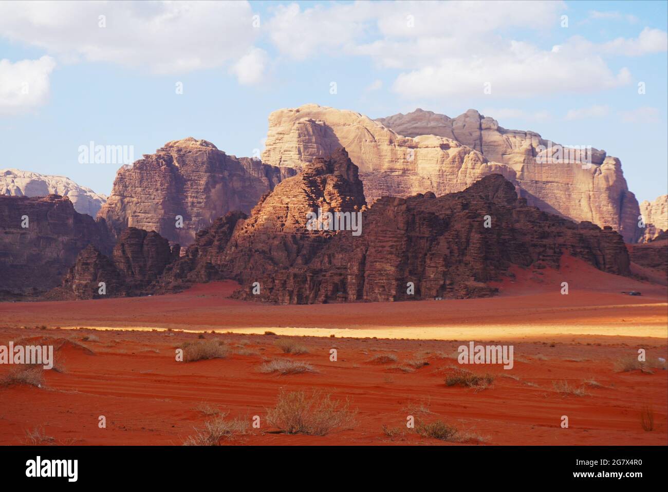 Wadi rum - “The Valley of the Moon”, depicted as Mars in several ...