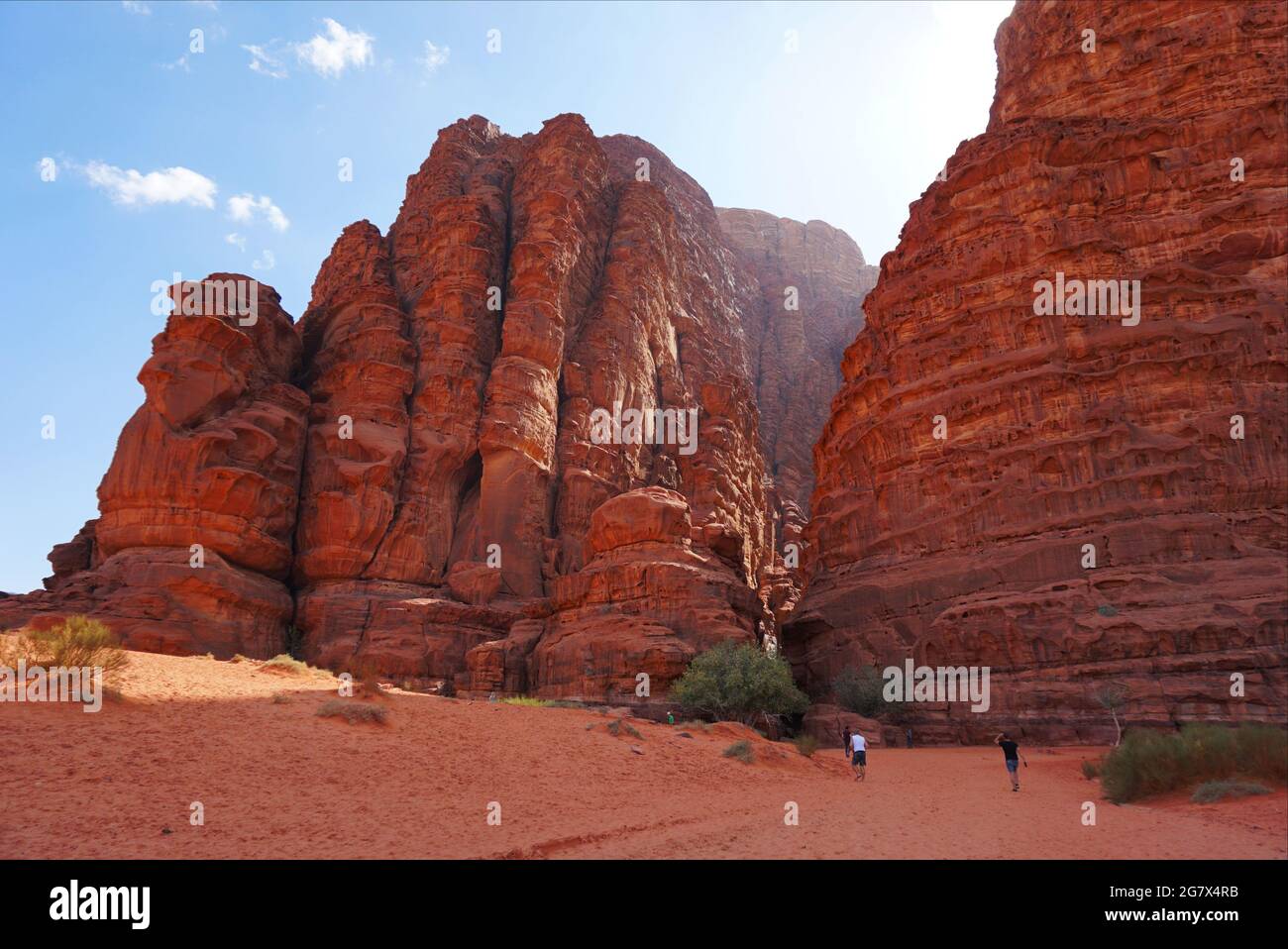 Wadi rum - “The Valley of the Moon”, depicted as Mars in several ...