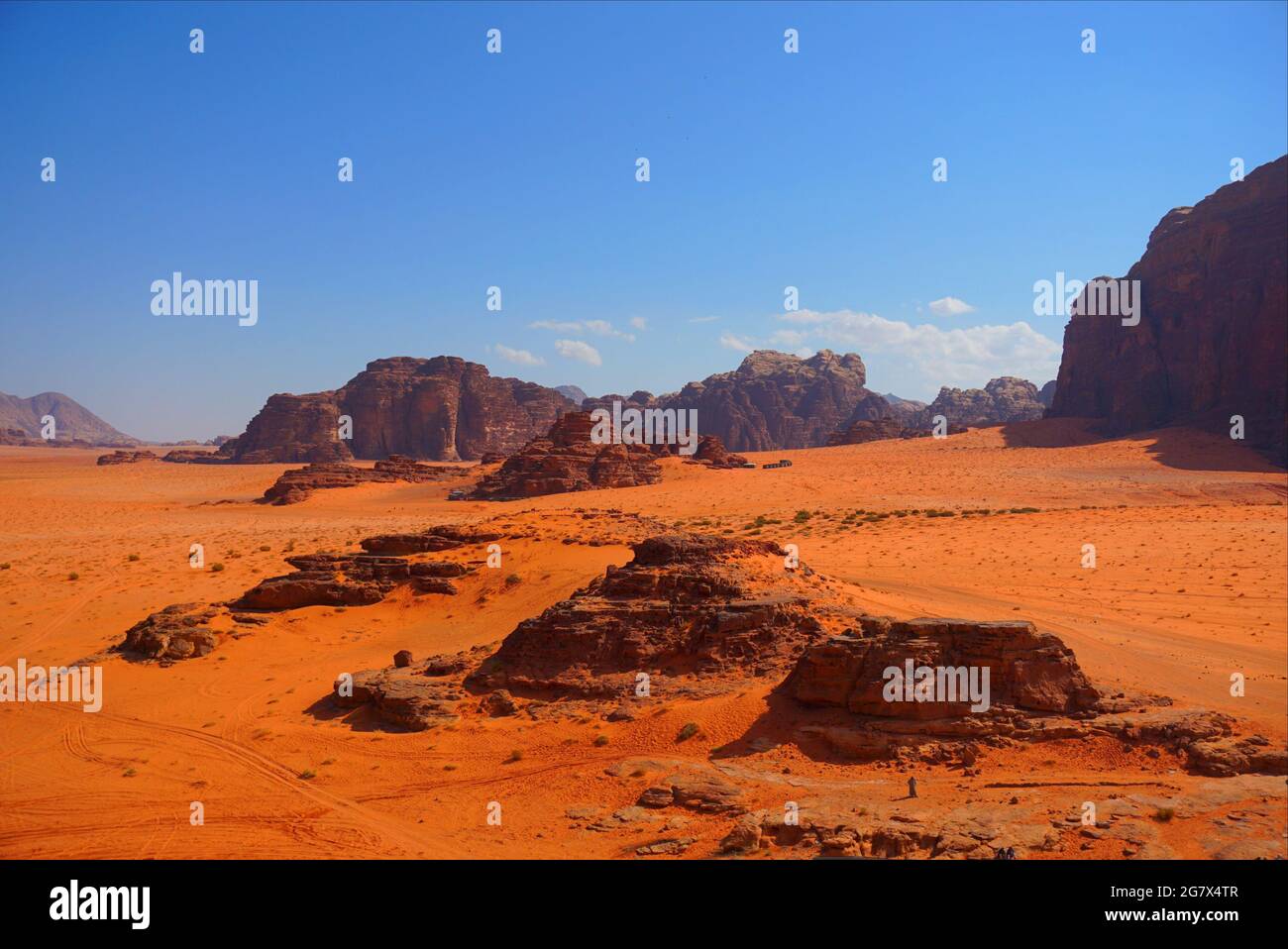 Wadi rum - “The Valley of the Moon”, depicted as Mars in several ...