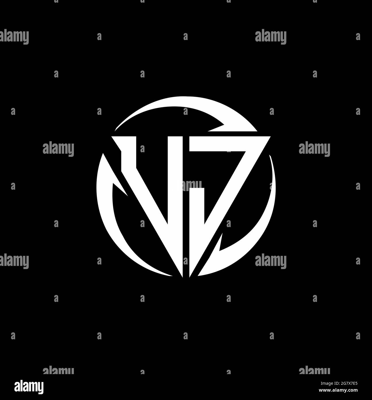 Letter uj logo hi-res stock photography and images - Alamy