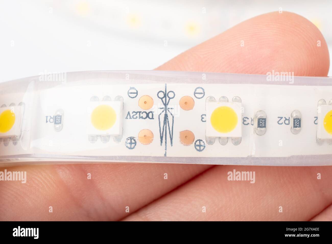 Extreme close up electronic circuit hi-res stock photography and images ...