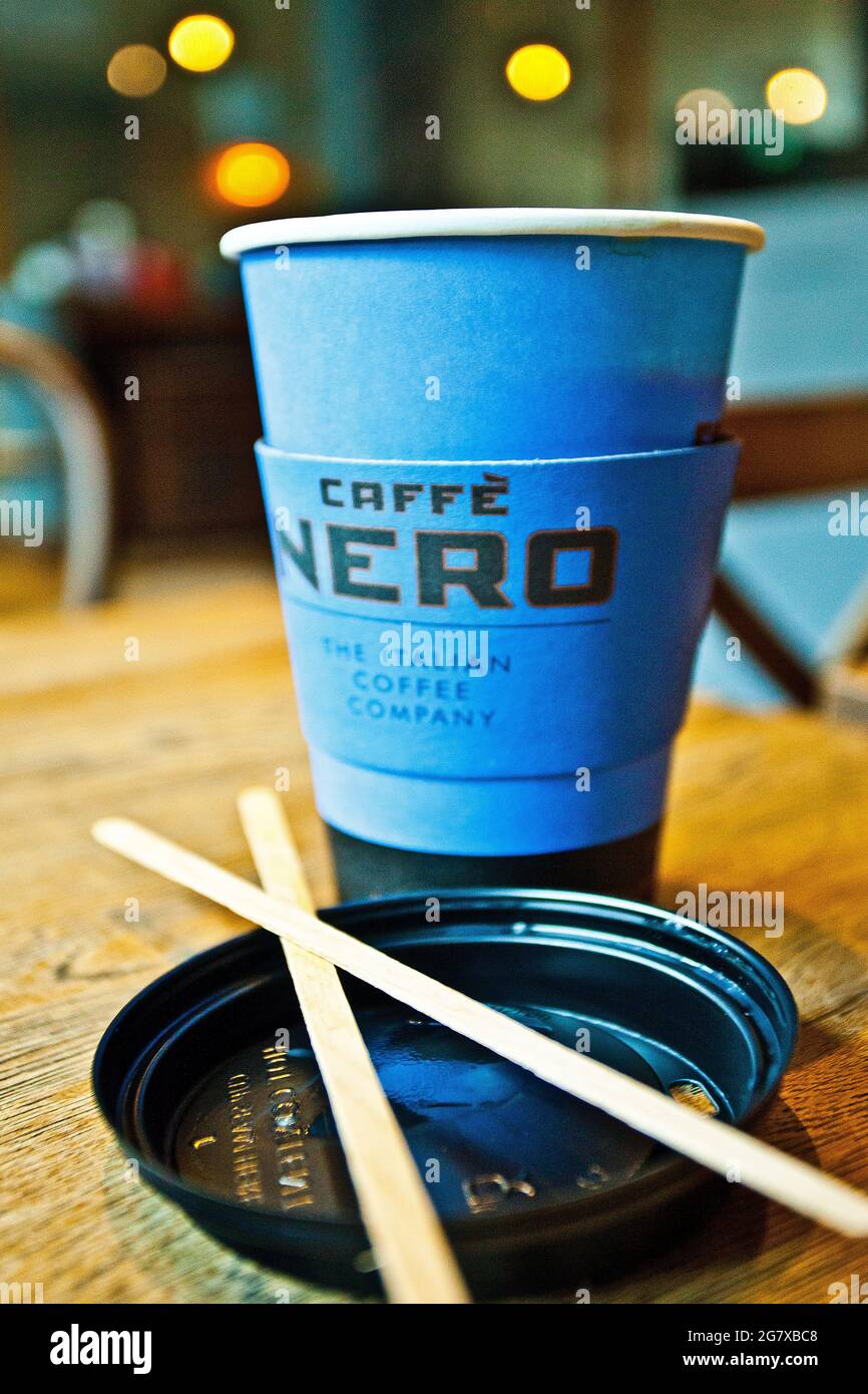Cafe nero logo hi-res stock photography and images - Alamy