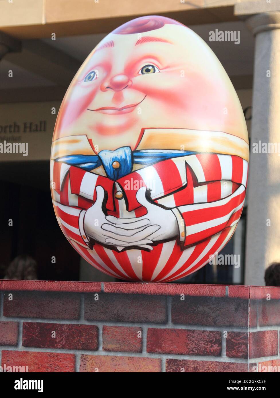 London, UK. Over 100 giant Easter eggs designed by a variety of artists ...