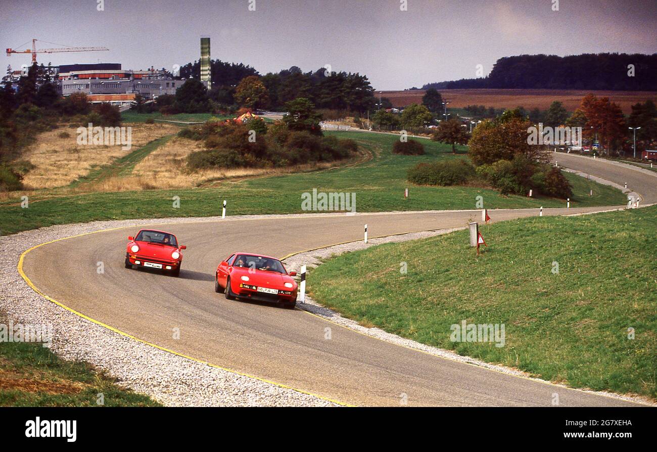 Porsche testing at weissach track hi-res stock photography and images ...
