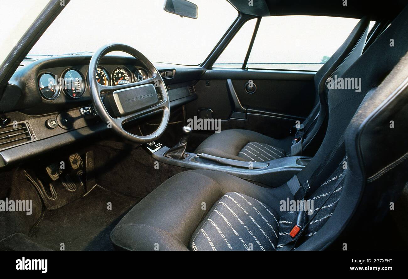 Porsche Gruppe B prototype (959) car at Weissach Germany 1983 Stock ...