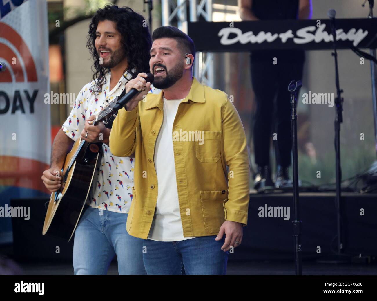 July 16, 2021, New York, New York, USA: Guitarist DAN SMYERS and ...