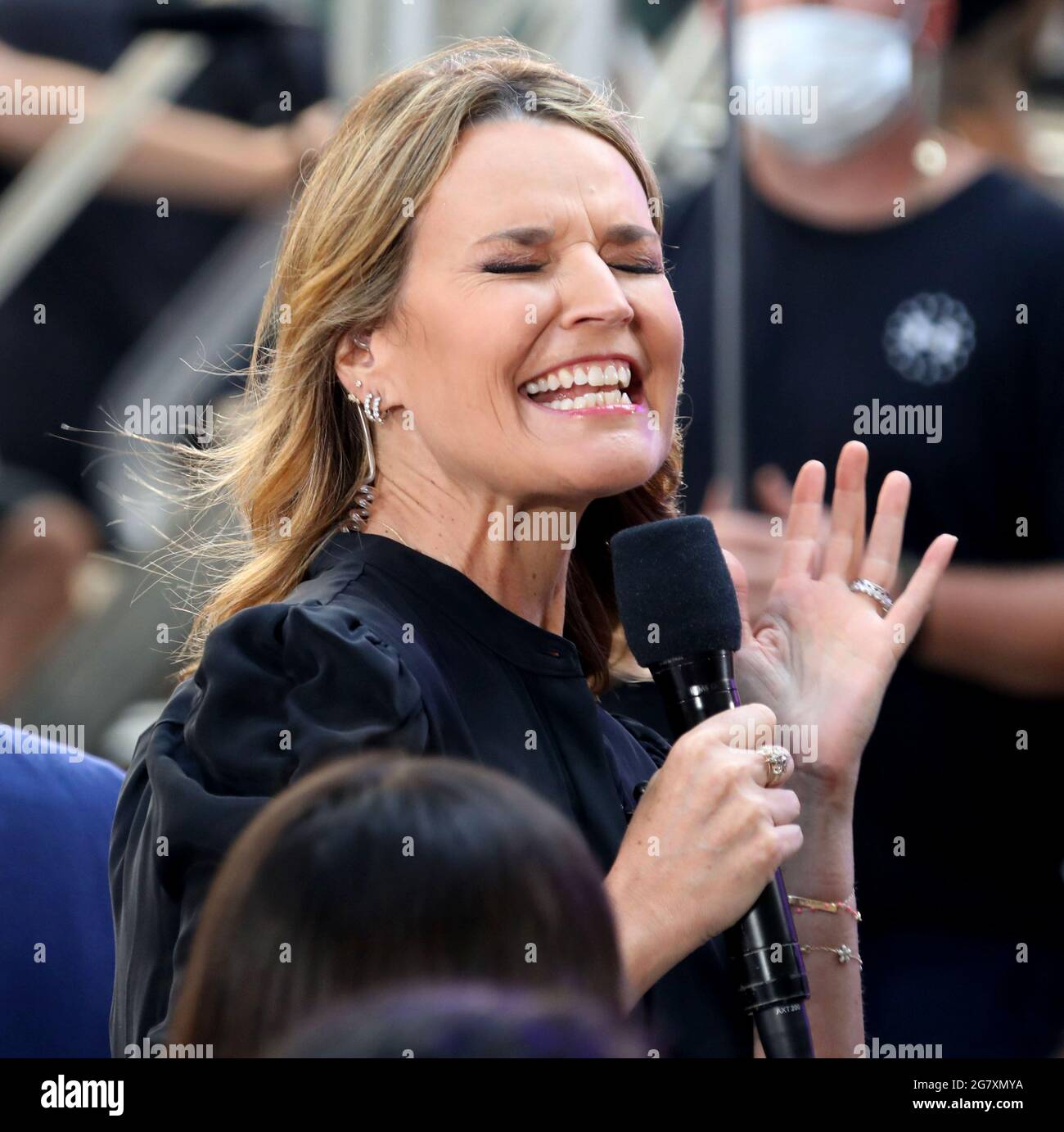 July 16, 2021, New York, New York, USA: 'Today' show co-host SAVANNAH ...