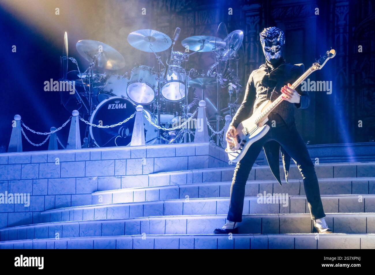 Ghost, also known as Ghost B.C. play live in London at The SSE Arena ...