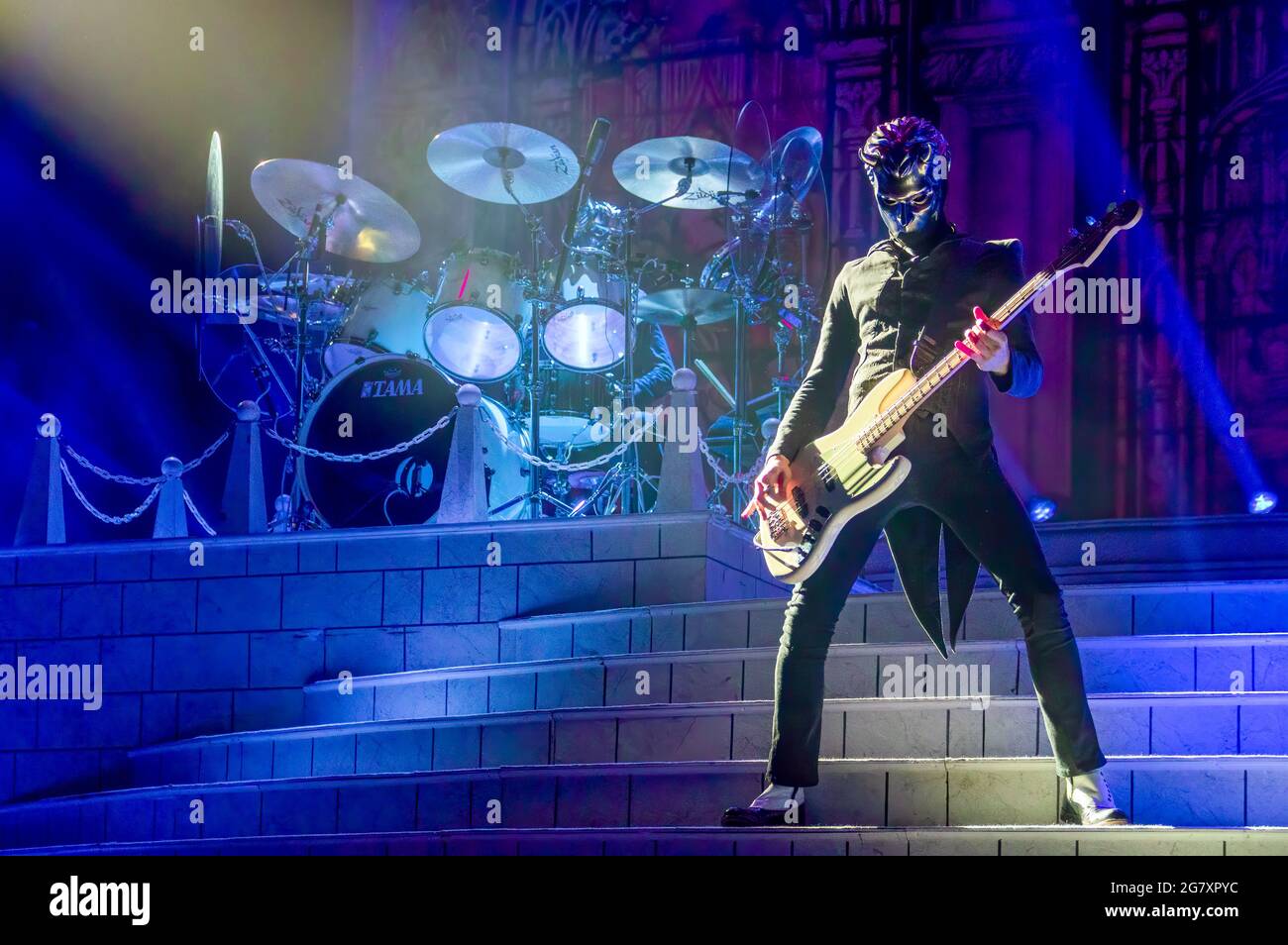 Ghost, also known as Ghost B.C. play live in London at The SSE Arena ...