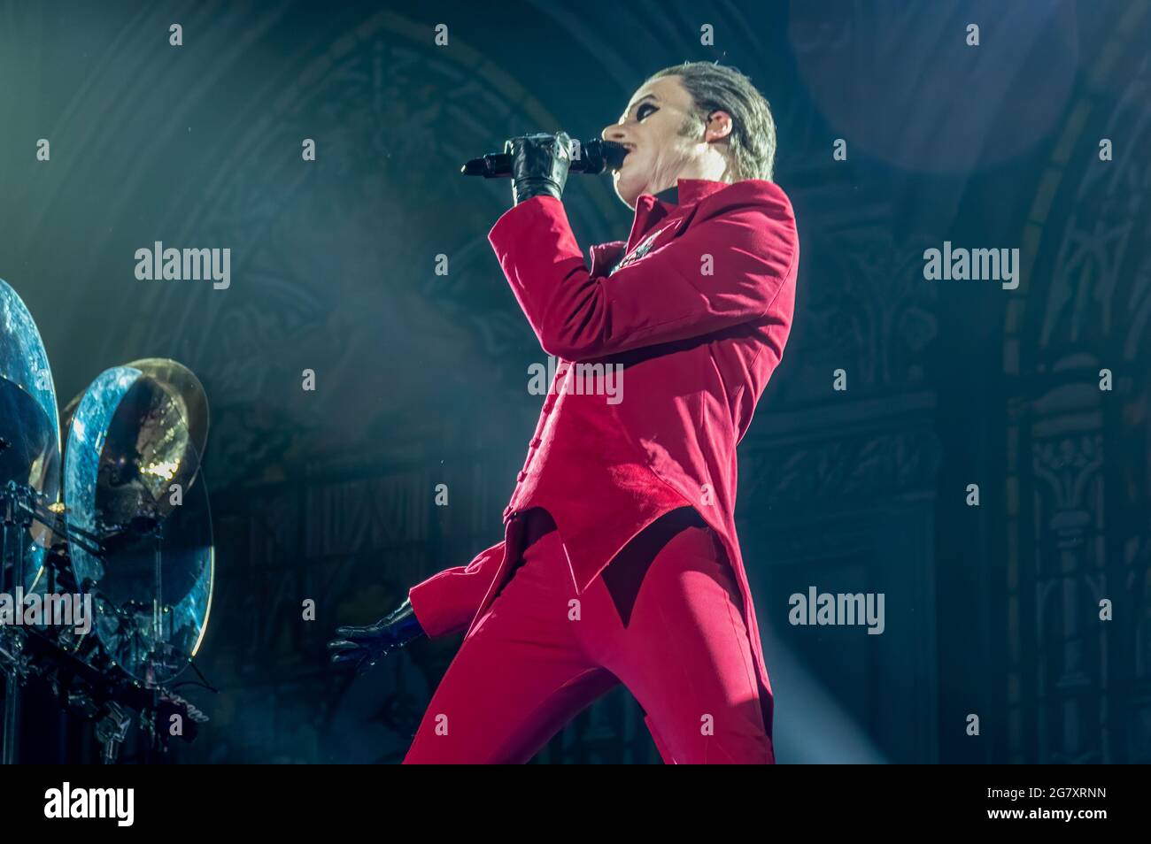 Ghost, also known as Ghost B.C. play live in London at The SSE Arena ...